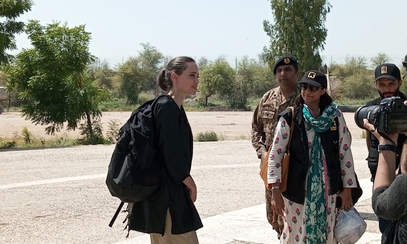 Angelina Jolie visits Pakistan to support people affected by ...