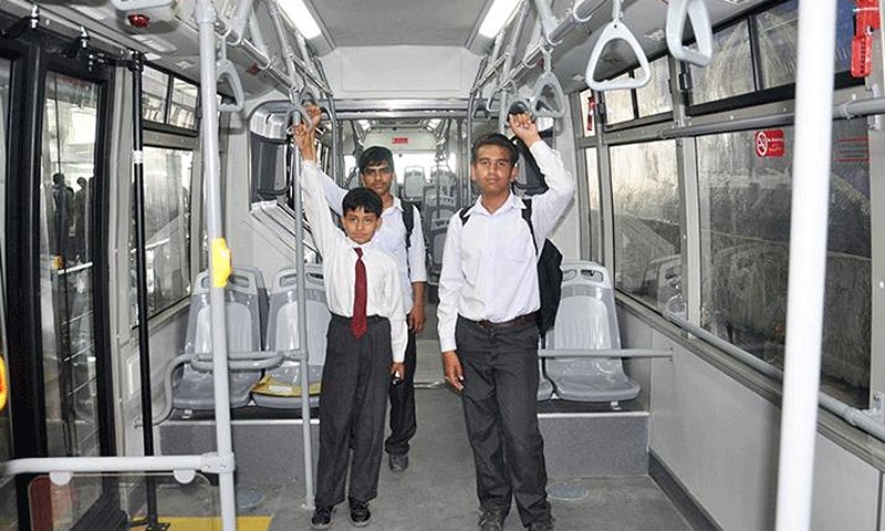 Punjab government resumes free Student travel on Metro Bus and Orange ...